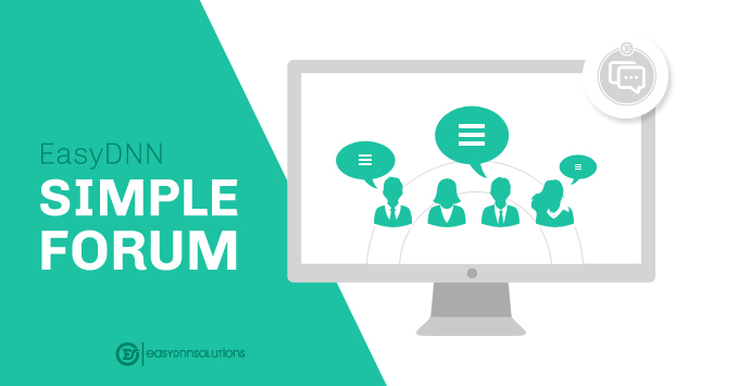 New: EasyDNN Simple Forum - EasyDNNsolutions