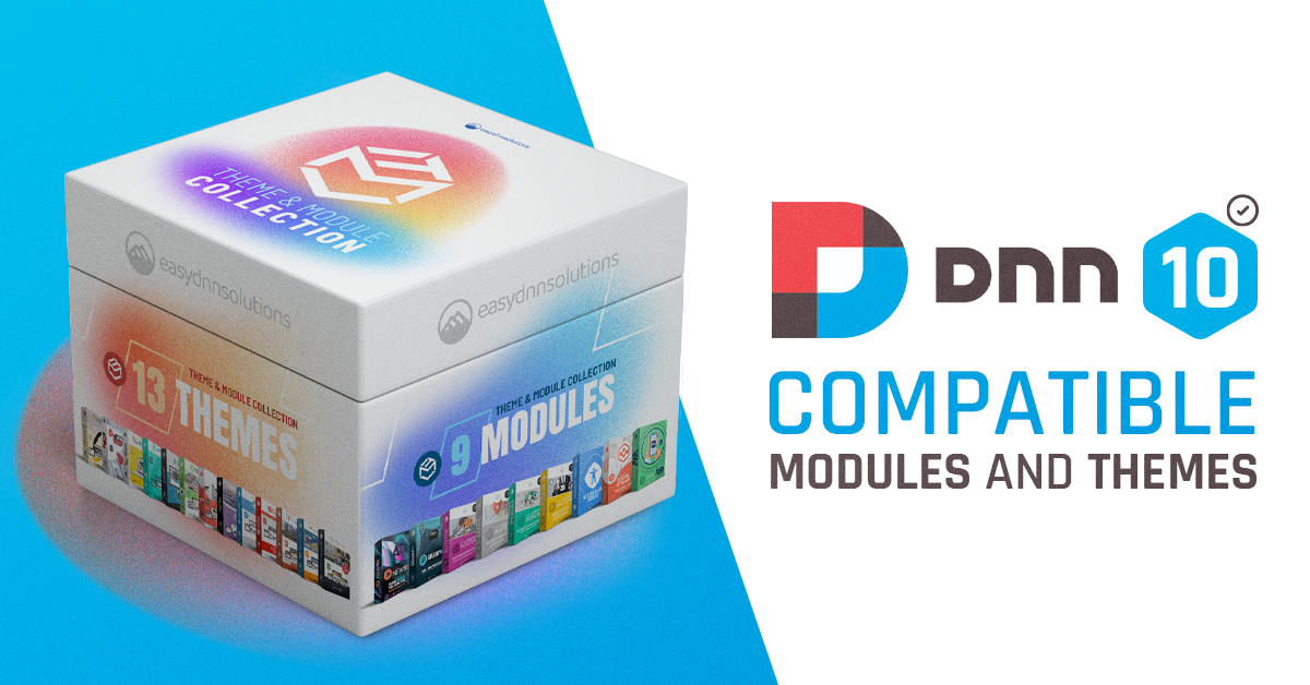 We’ve released DNN 10 compatible versions of our DNN...